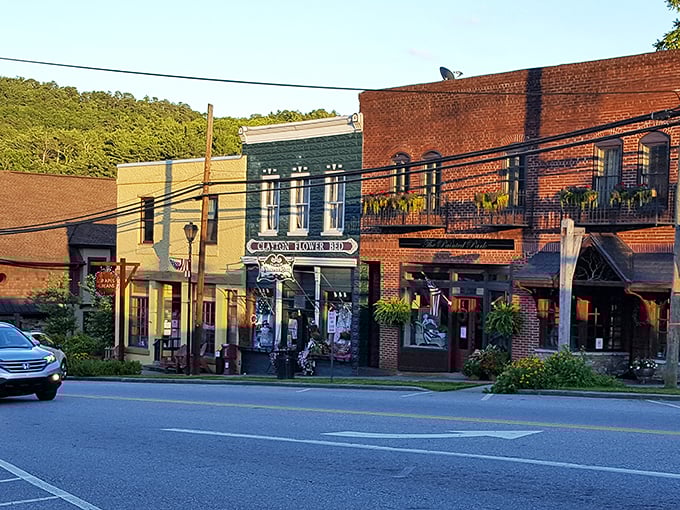Downtown Clayton proves small towns can have big personalities, wrapped in historic brick and mountain hospitality.