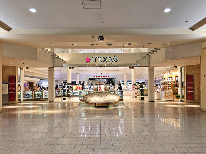 Well-maintained interiors and thoughtful lighting make every shopping trip feel like a pleasant neighborhood stroll.