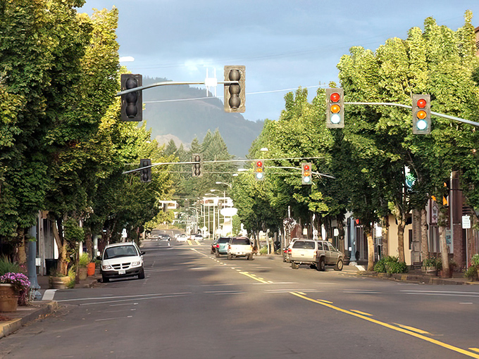 Mountain backdrops frame everyday moments, turning simple errands into scenic adventures you'll actually enjoy.