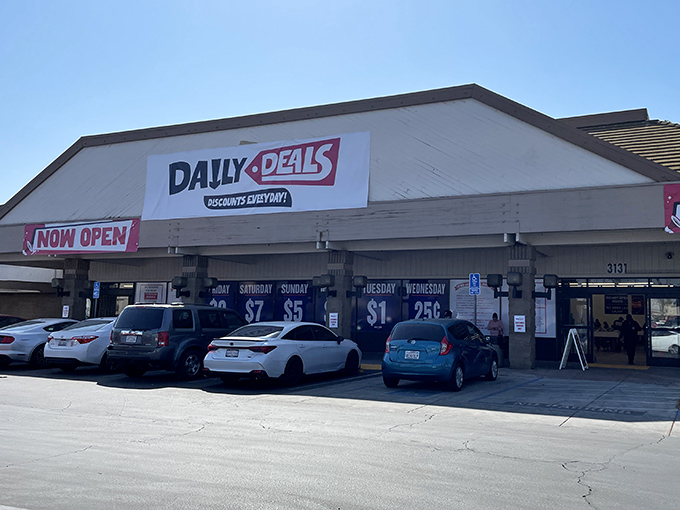 Monday through Sunday, different deals await. It's like seven discount stores in one convenient location!