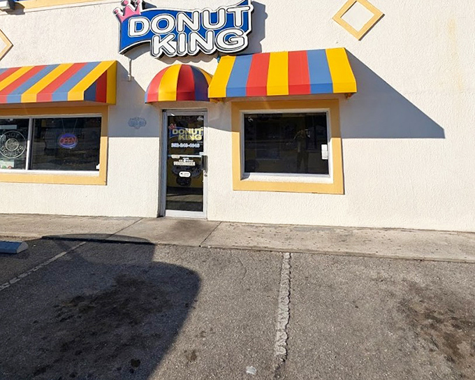 Simple storefront, serious donuts - sometimes the best treats come from the most unassuming places.