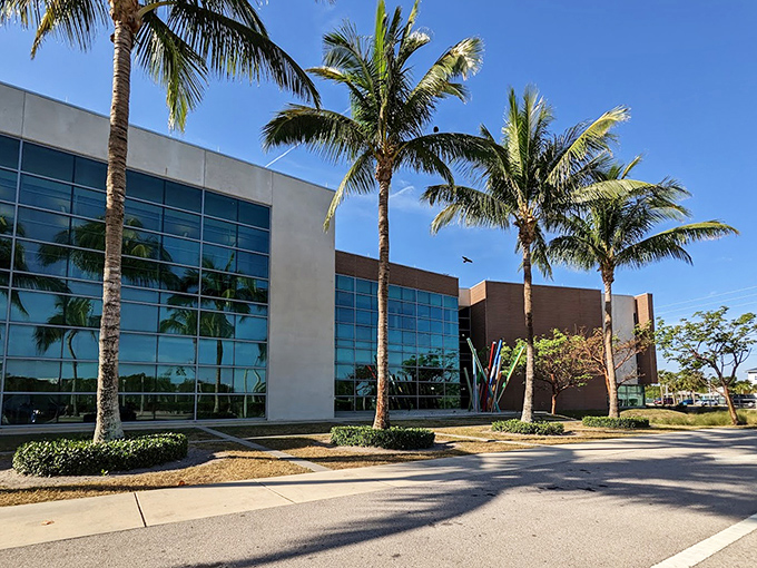 Palm trees and sleek design create the perfect Florida setting for exploring how inventors changed our world.