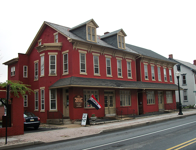 Historic architecture in Ephrata showcases craftsmanship that modern builders can only dream about.