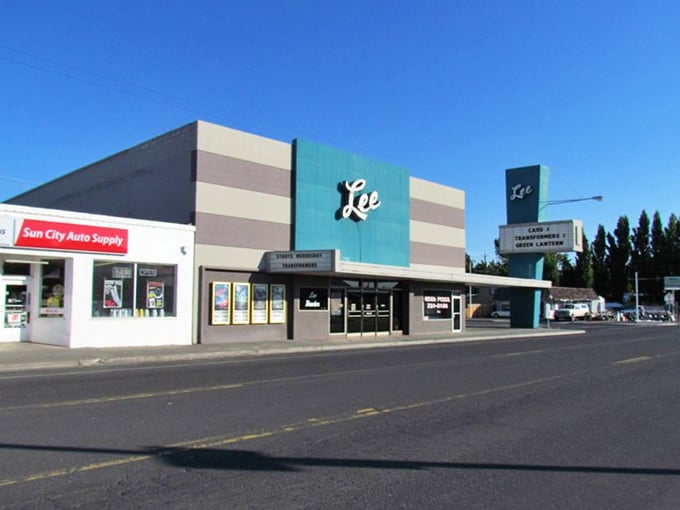 Classic small-town pharmacy and shops provide everything you need without the big-box store overwhelm experience. 