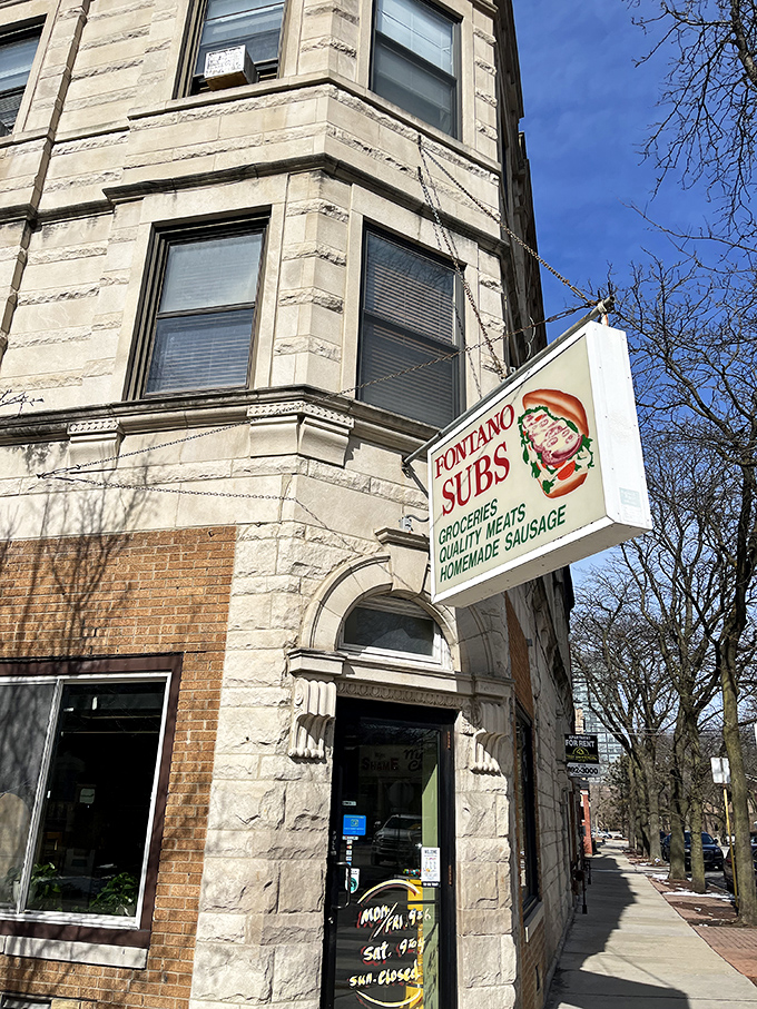 The historic stone building housing Fontano's has witnessed generations of sandwich lovers making the pilgrimage to flavor town.