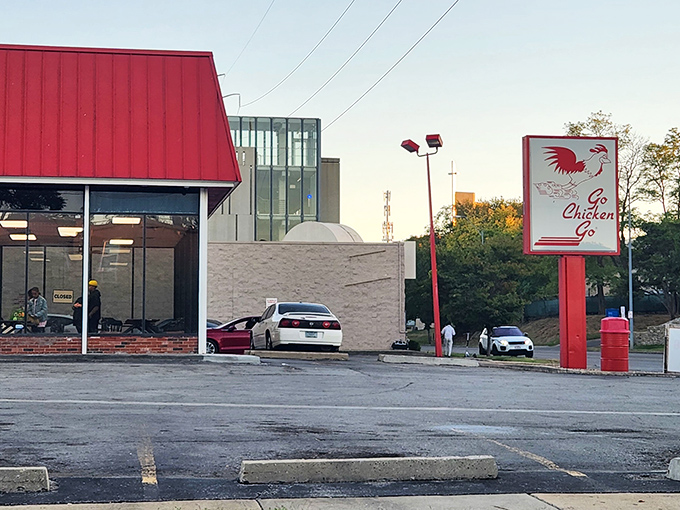 No-frills exterior, all-thrills chicken. Go Chicken Go's simple building houses complex flavors that keep Kansas City coming back.