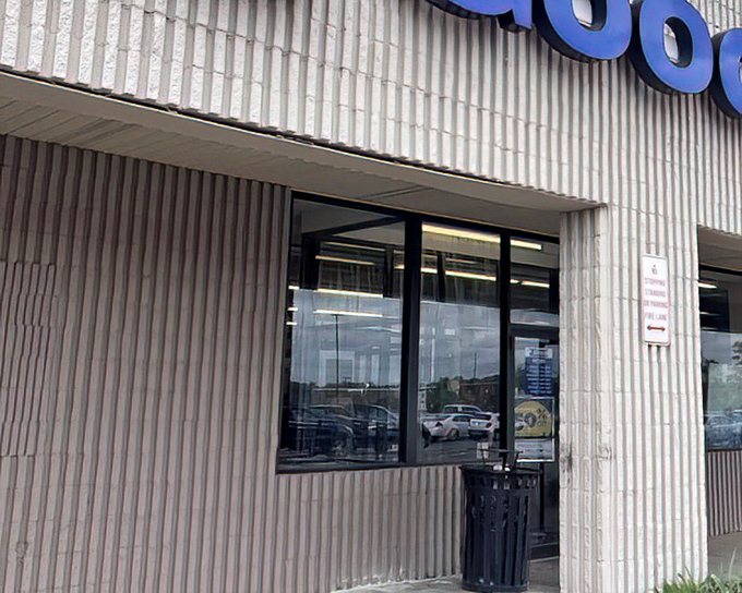 Clean lines and bright windows make this Goodwill location feel more boutique than thrift shop. Second-hand shopping with first-class style.