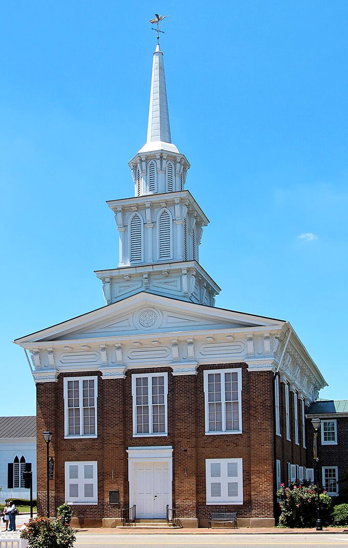 Historic courthouse architecture that makes you proud to call this affordable gem your home.