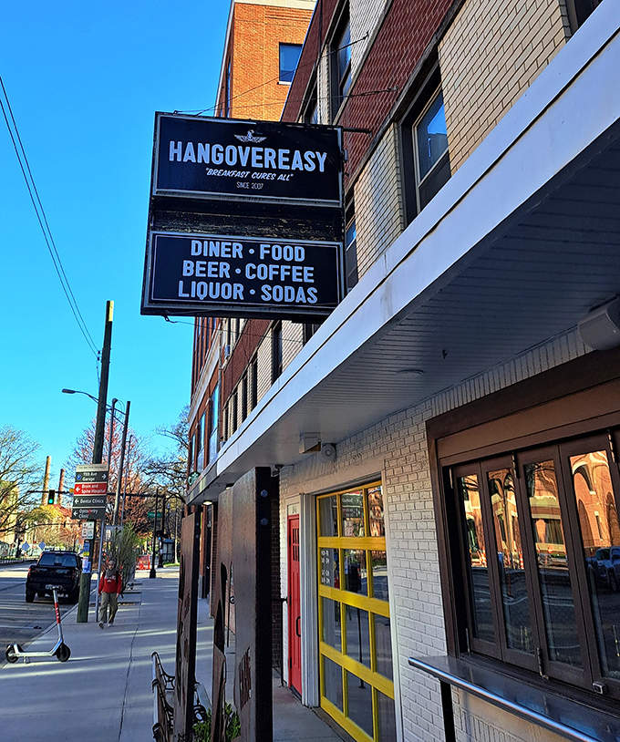 Industrial chic meets comfort food where every meal feels like a delicious rebellion against ordinary.