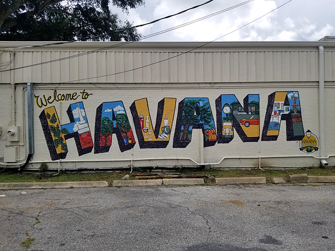 "Welcome to Havana" &ndash; where colorful murals and small-town Florida charm create a daytrip destination worth setting your watch for.