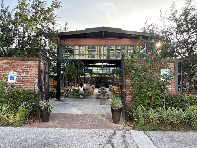 Modern meets traditional at Heights Bier Garten, where Houston's beer lovers find their happy place among plants and patios.