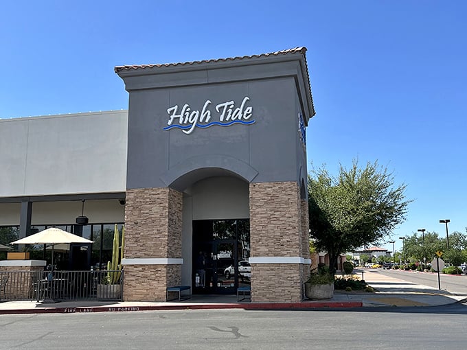 High Tide brings ocean flavors to the desert with style and substance. 