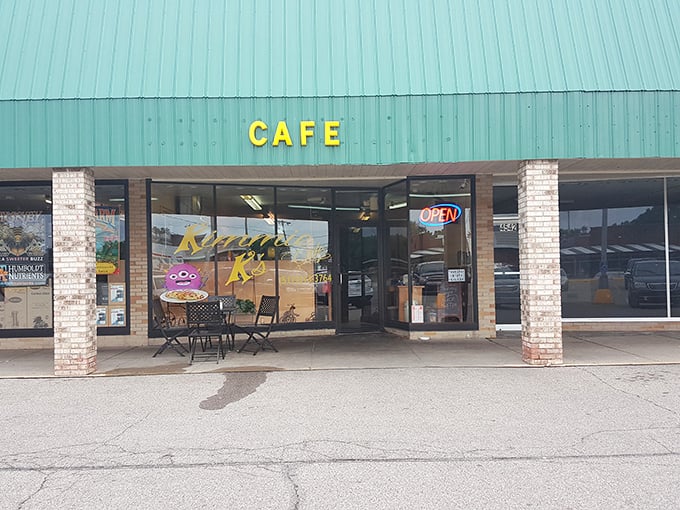 Behind that simple storefront, Kimmie K's Cafe serves comfort food that could make your grandmother jealous of their recipes.