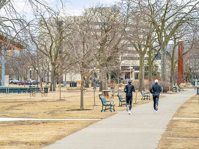 La Crosse has a perfect mirror image of city and nature existing in harmony.