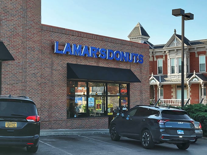 The historic neighborhood setting makes every LaMar's visit feel like discovering a cherished local secret.