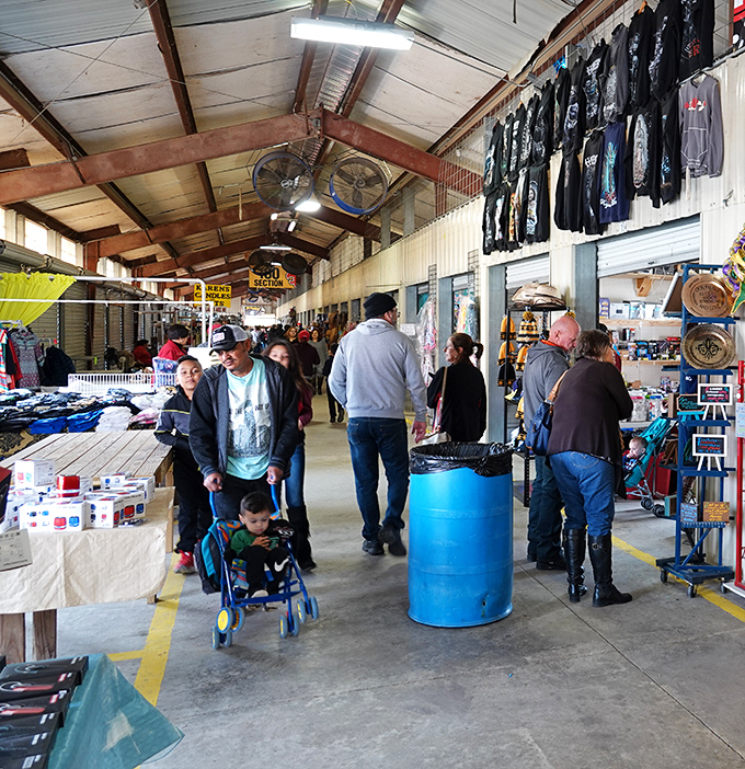 The buzz of weekend crowds creates that special energy that makes flea market shopping absolutely irresistible.