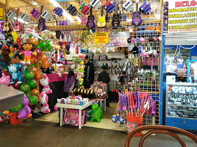 From toys to treasures, this indoor bazaar delivers that perfect "kid in a candy store" feeling for all ages.