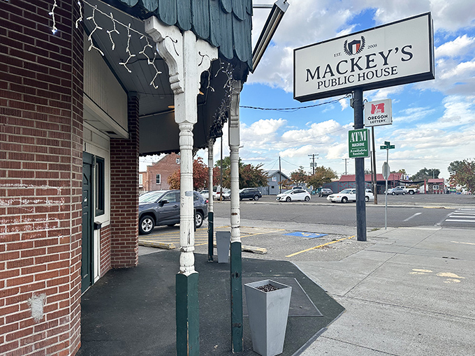 When the building looks this solid, you know the steaks inside are built to last.