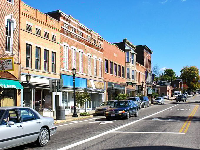 The colorful storefronts of Millersburg invite you to slow down and remember when shopping was an experience, not just a transaction.