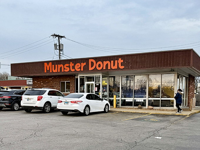 No-frills exterior, all-thrills inside &ndash; where Munster residents get their morning sugar fix without pretense.