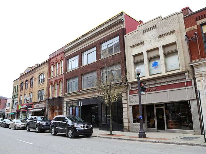 Historic downtown charm where the Allegheny River provides free entertainment and endless scenic beauty.
