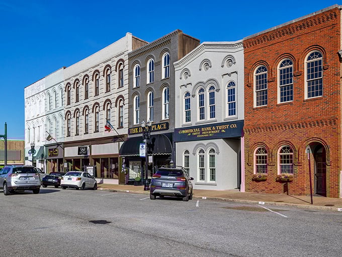 Those rolling hills cradle this charming town like a grandmother's arms, warm and welcoming always.
