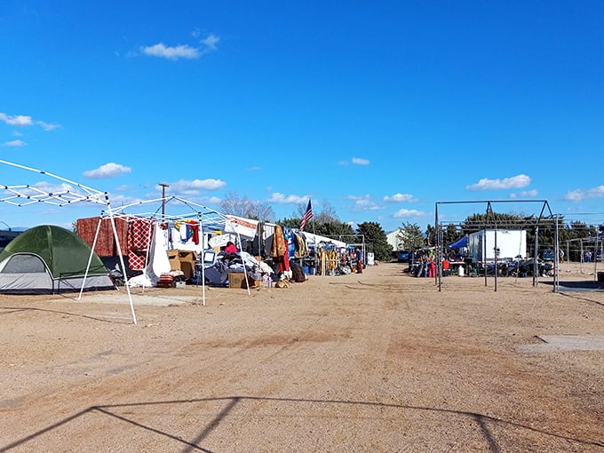 Mountain town treasures! Prescott Valley's indoor market offers a cool escape filled with vintage finds and handmade crafts.