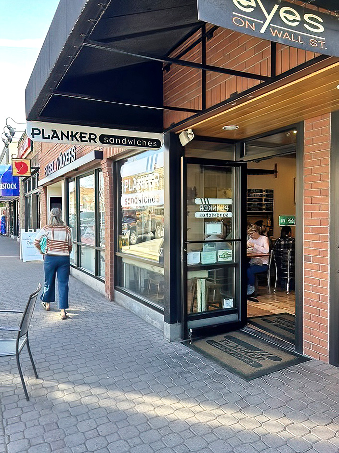 The clean, contemporary design promises sandwiches built with the same attention to detail as the space.