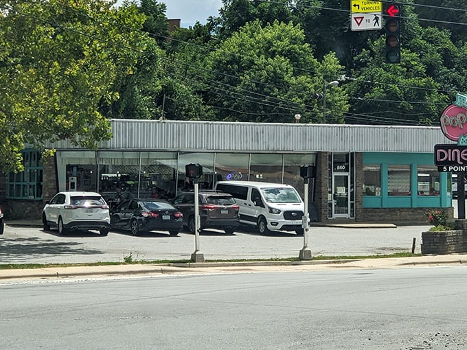 This retro beauty serves up nostalgia with every order, making every meal feel like a celebration.