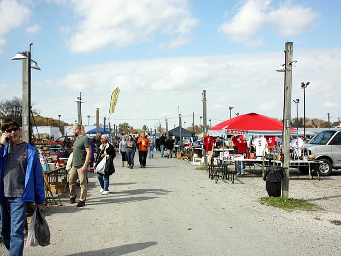 Sunshine, open spaces, and endless rows of possibilities. This is how Michigan spends its perfect weekend mornings.