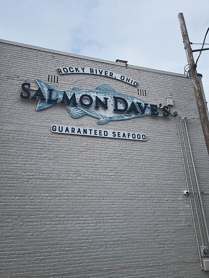 The lighthouse-inspired exterior signals safe harbor for seafood lovers seeking authentic Pacific coast flavors inland.