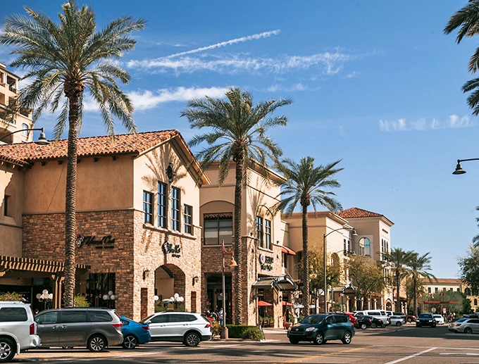 These colorful storefronts prove that shopping can be both stylish and wonderfully stress-free.