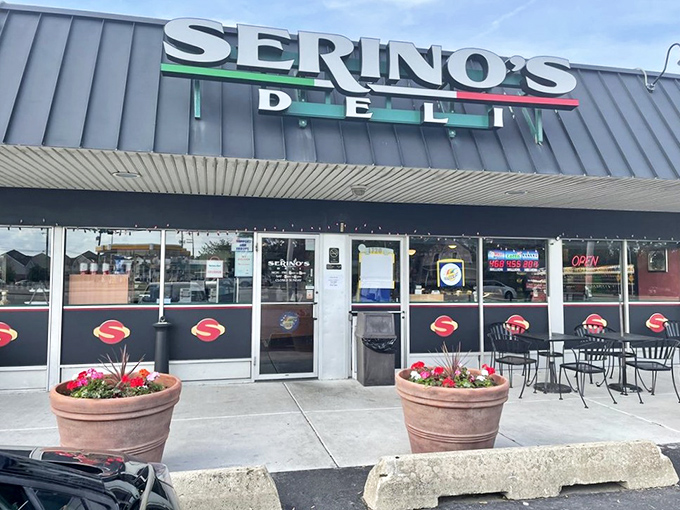 Those flower pots add charm, but the real beauty happens inside with authentic Italian flavors.