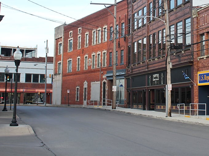 Stately brick buildings in downtown Sharon stand as reminders of Pennsylvania's prosperous past, while today's housing prices remain refreshingly reasonable.