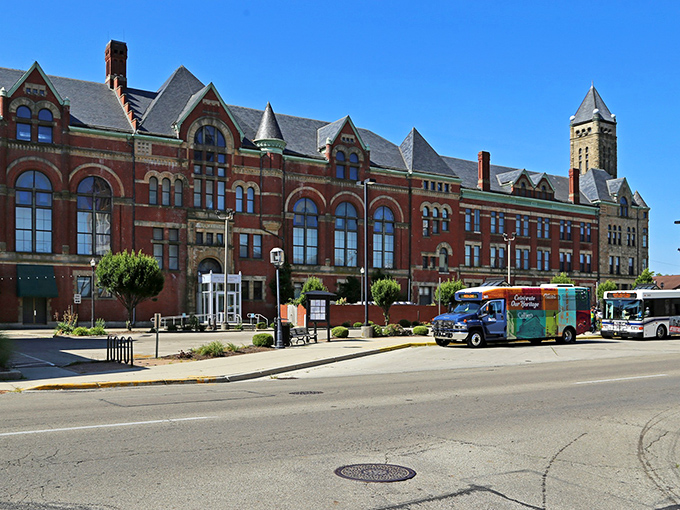 The classic architecture of Springfield's downtown tells stories of prosperity. Today it offers prosperity for those on fixed incomes.