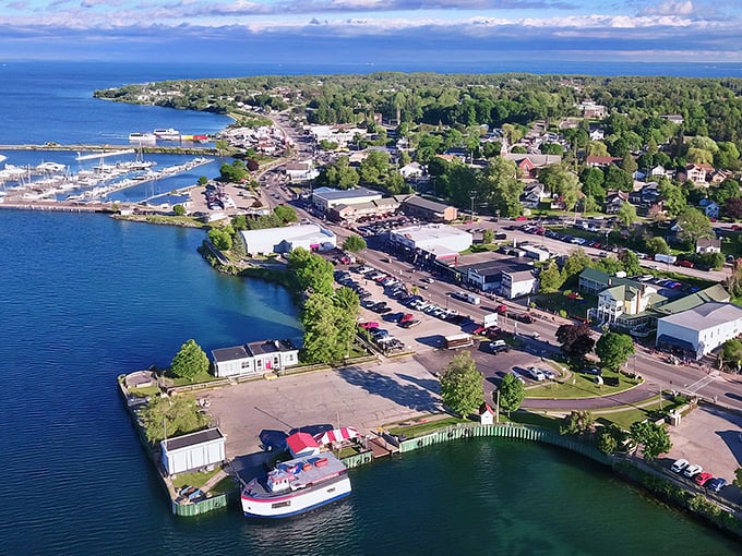 The Straits of Mackinac frame this historic town where your Social Security dollars stretch as far as the eye can see.