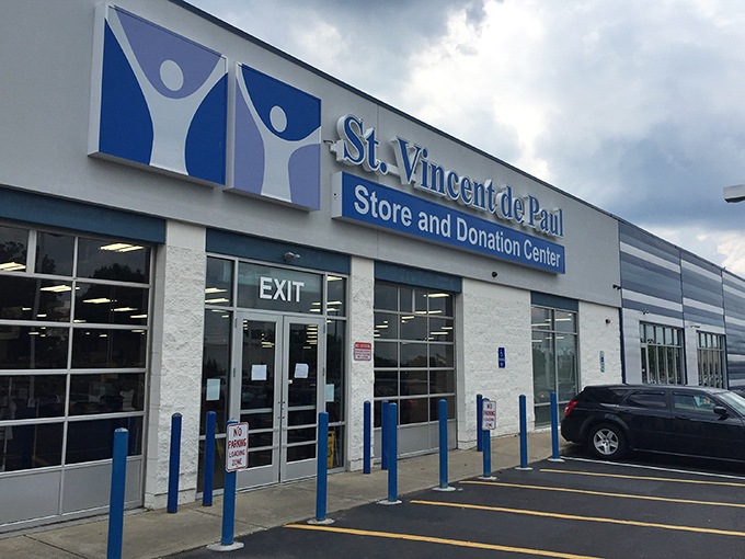 This sleek donation center proves that giving back and finding great deals can coexist beautifully in one convenient location.