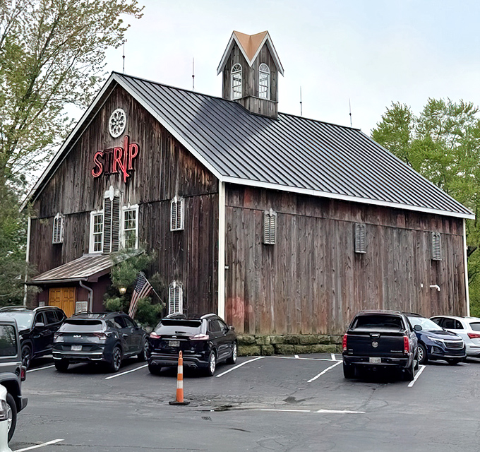 This isn't your grandfather's barn &ndash; unless your grandfather was secretly running an amazing steakhouse on the side.