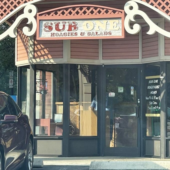 When a place looks this unique, you can bet the sandwiches inside match that creativity.