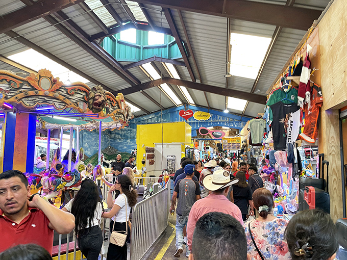 Metal buildings house everything from antiques to handmade crafts.