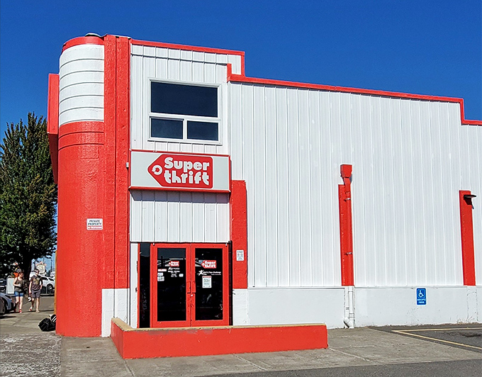 The spacious layout invites leisurely exploration, like wandering through a museum where everything's actually for sale at incredible prices.