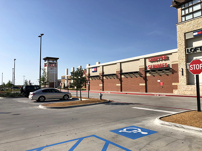 Smart architectural design creates comfortable shopping spaces that feel welcoming and distinctly Texan.