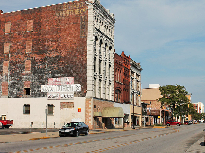 Tree-lined streets create peaceful corridors where neighbors still wave hello from their well-tended front yards.
