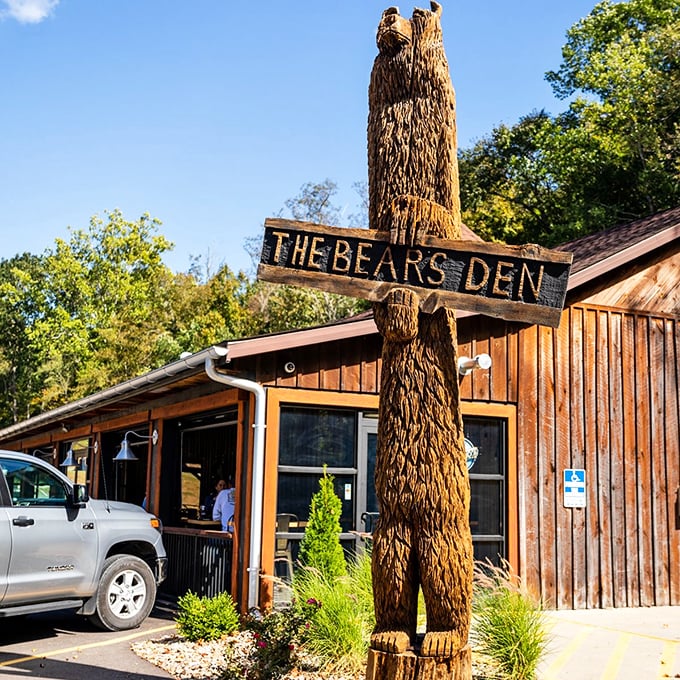 The Bear's Den proves that great steakhouses come in all shapes - this one just happens to roar.