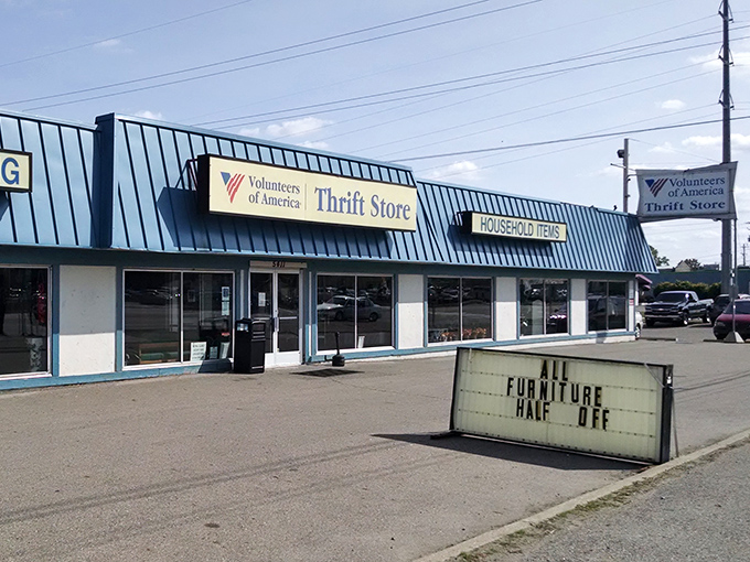 That "All Furniture Half Off" sign is like finding a pot of gold at shopping rainbow's end.