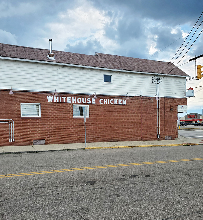No frills, just thrills - this brick building houses some of Ohio's most beloved fried chicken traditions.