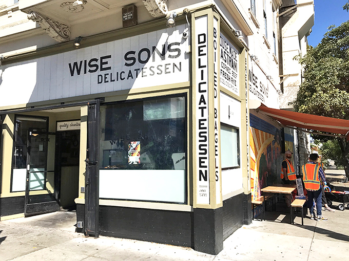Simple storefront, complex flavors &ndash; Wise Sons delivers time-honored recipes with contemporary California flair and precision.