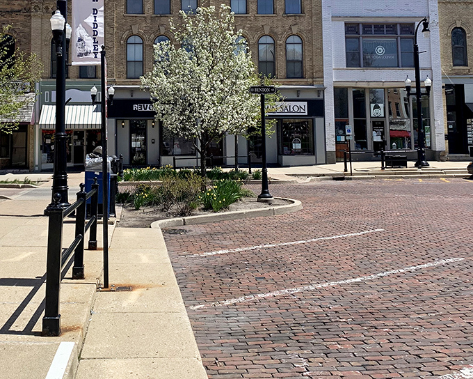 Historic downtown districts where brick and mortar businesses still thrive alongside genuine community spirit.