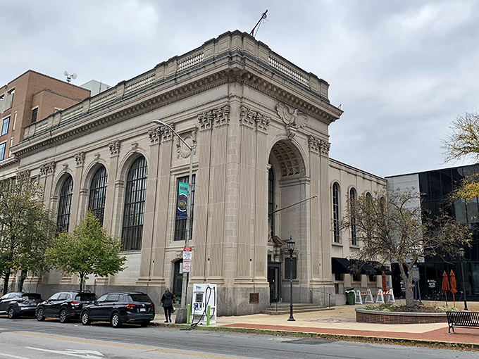 Colorful row houses line York's streets, offering character-filled housing options that won't drain your retirement savings.