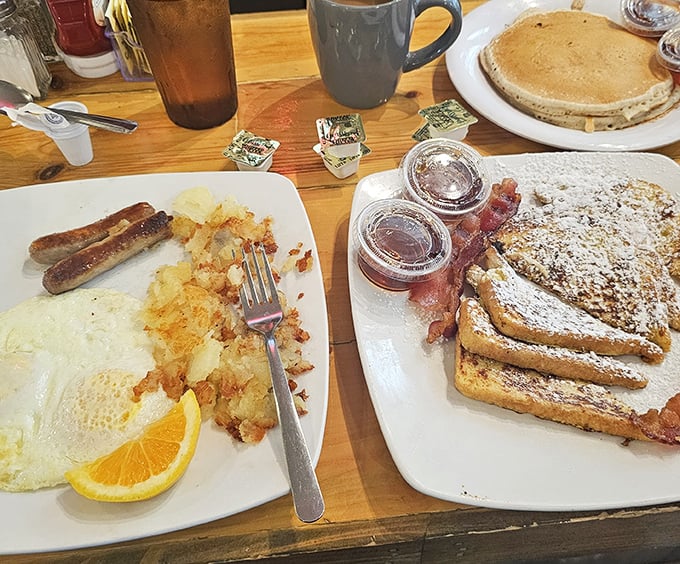 The Grand Slam breakfast that hits it out of the park&mdash;a plate so perfectly arranged it deserves its own spot in the Cleveland Hall of Fame.